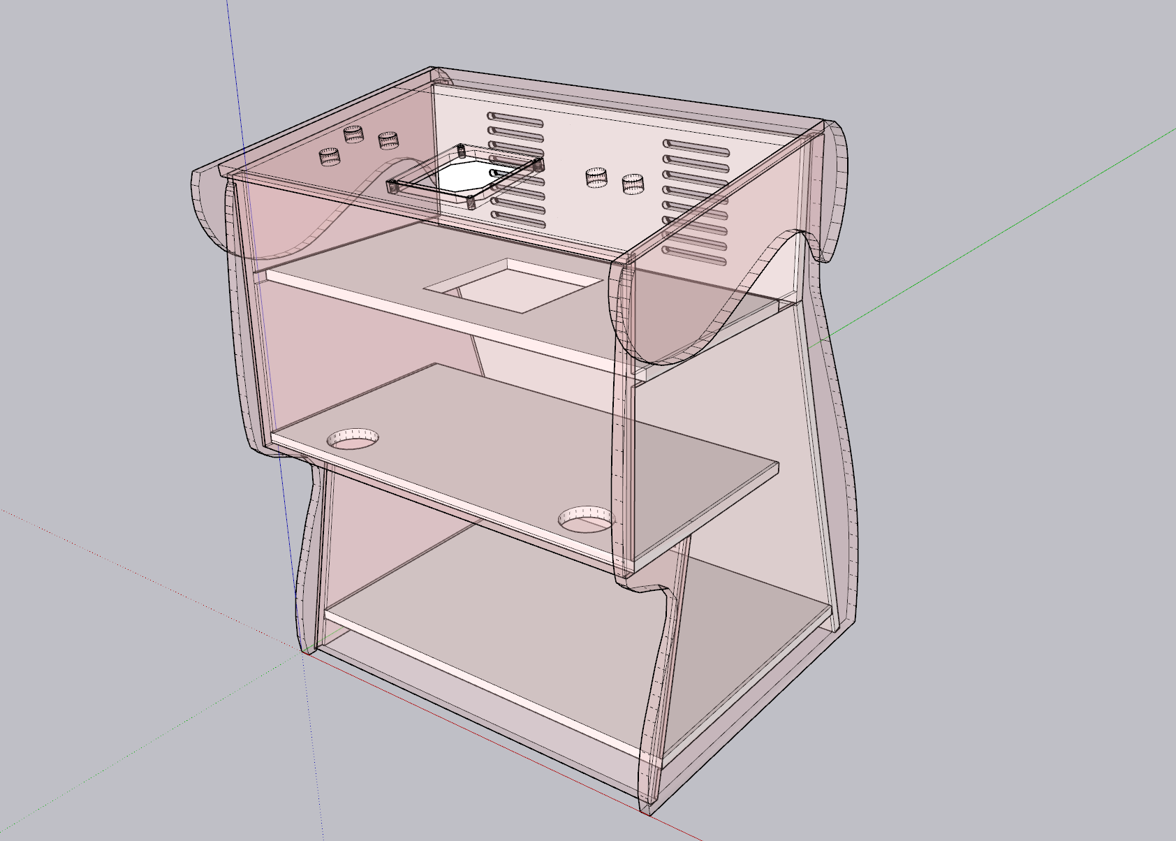 Building a Golden Tee Fore Cabinet: Part 1 - Idea and Design